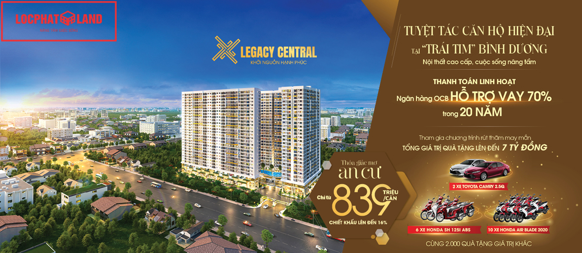 Legacy Central cần biết những gì trước khi mua? - Lộc Phát Land