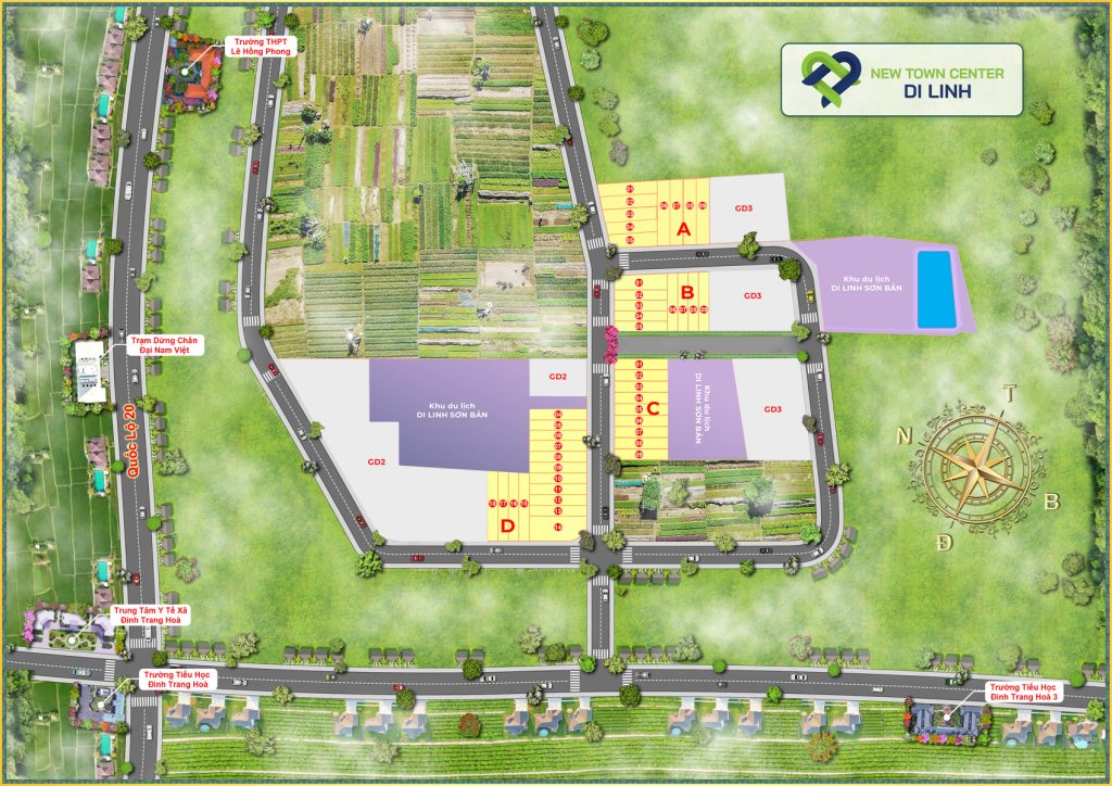 Đánh giá dự án New Town Center Di Linh - Lộc Phát Land