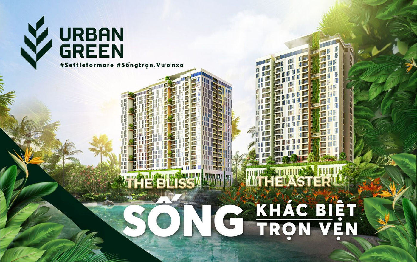Urban Green tầm nhìn view sông Sài Gòn - Lộc Phát Land
